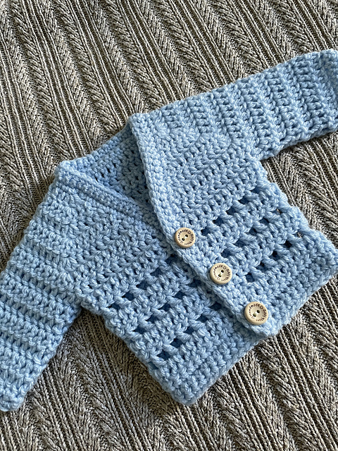 Ravelry: Joey Cardigan (baby) pattern by Christine Higham