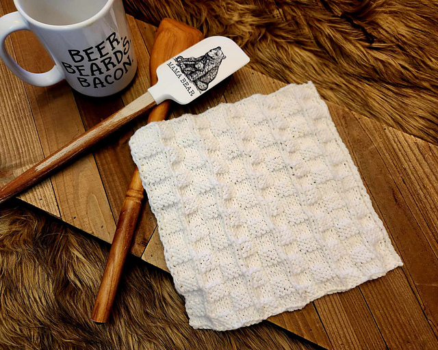 Ravelry: 3d Lil Squared Cloth pattern by Jennifer E Reynolds