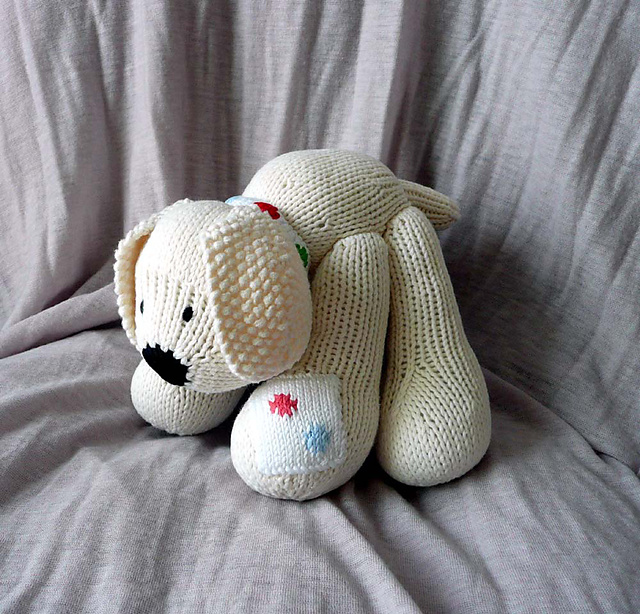 Ravelry: Patchwork Puppy pattern by Wendy Moody