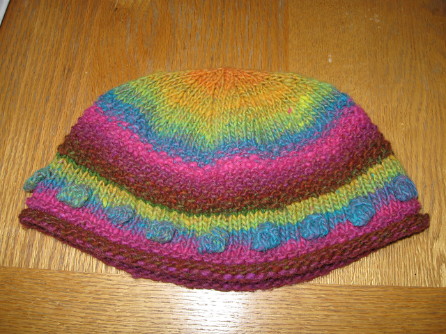 Ravelry: Noro Bobble Hat pattern by Betsy Parks