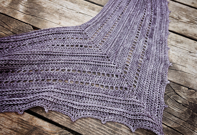 Ravelry: Armor Shawl pattern by Holly Miller