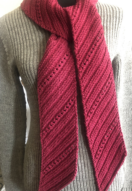 Ravelry: Jelly Roll Scarf pattern by Kathleen Buckley