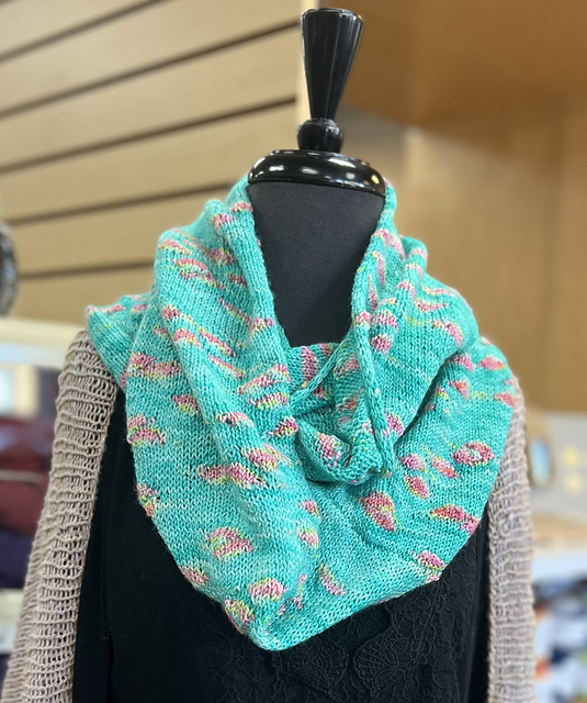 Ravelry: Cotton Candy Sky Cowl ( assigned pooling design) pattern by Mu ...