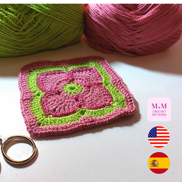 Ravelry: Granny square Flower pattern pattern by Lola Antifora