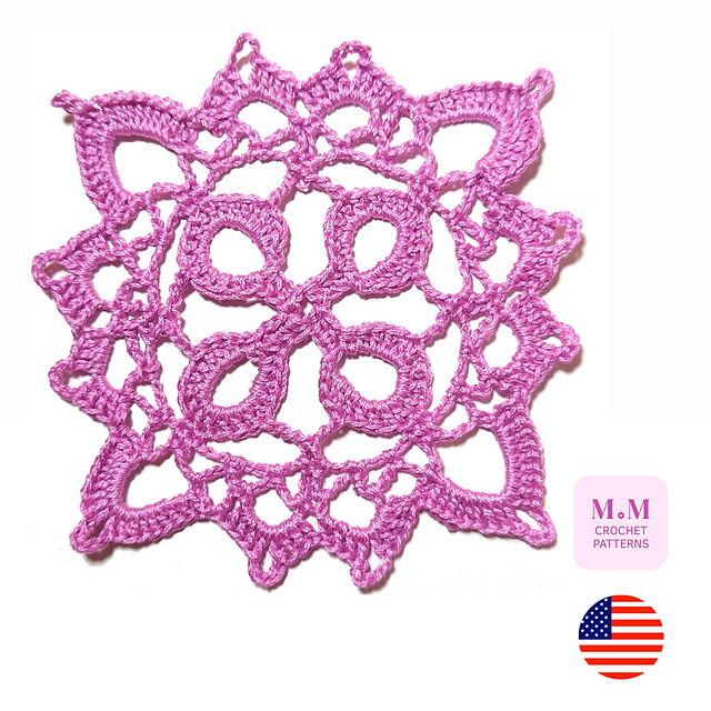 Ravelry: Granny square crochet pattern • Irish lace pattern by Lola ...