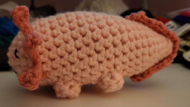 Ravelry: Axolittle - Axolotl pattern by Lydia Jorgensen