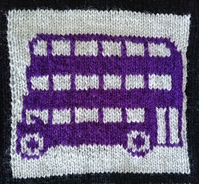Ravelry: Knight bus blanket square pattern by MuisKnitting