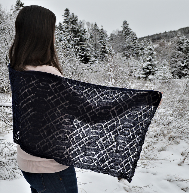Ravelry: Twisted Threads Shawl pattern by Munro Sisters3