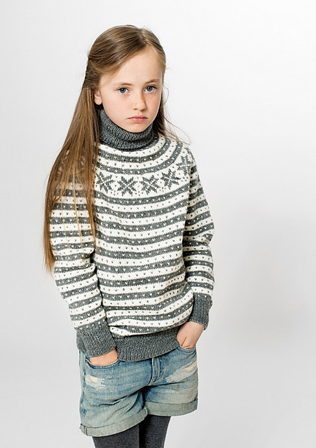 Ravelry: Nr 10 Fana genser pattern by Sandnes Design