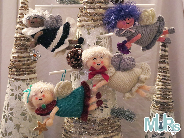 Ravelry: Christmas Damsels Ornament pattern by Muris Knits