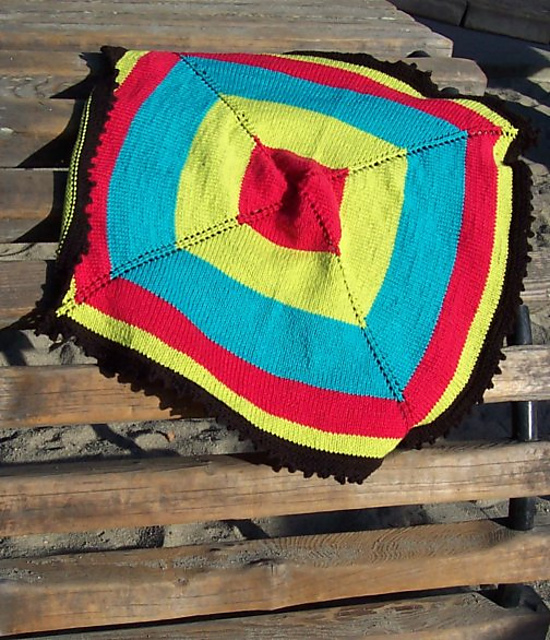 Ravelry: Barn Raising Baby Blanket pattern by Cathy Eisemann