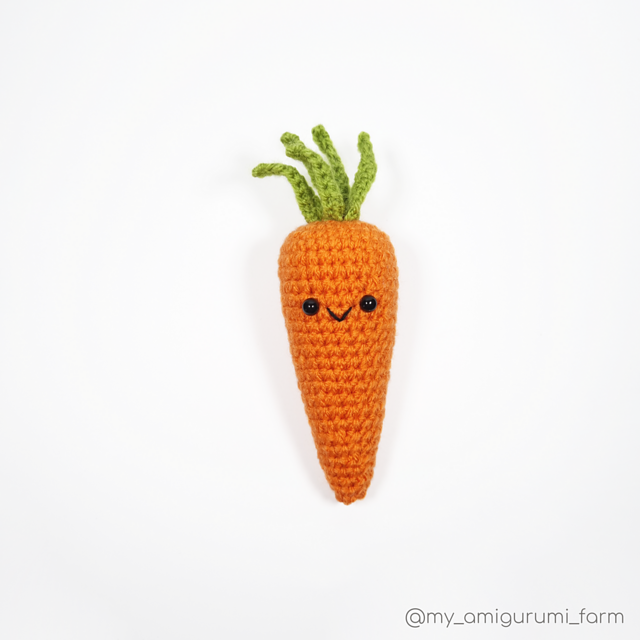 Ravelry: Amigurumi Carrot pattern by My Amigurumi Farm