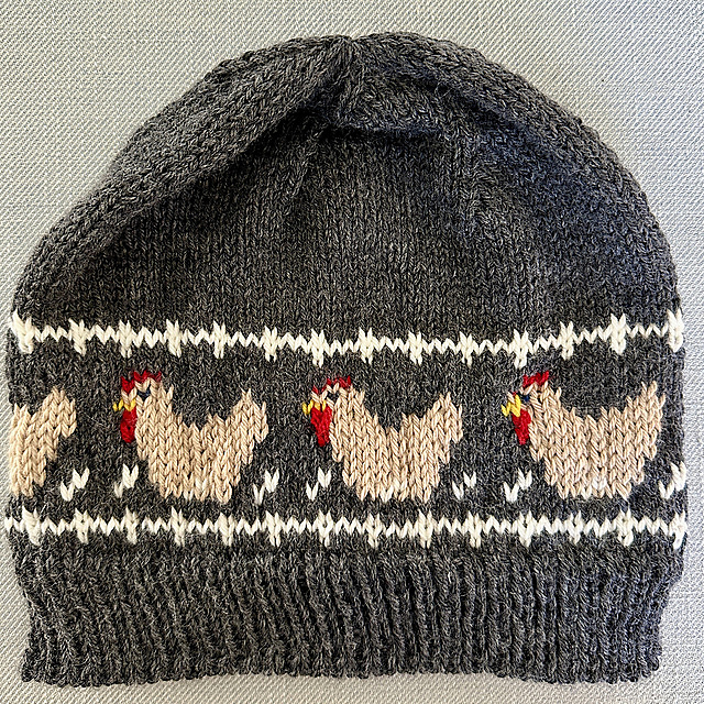Ravelry: Farmer Dennis' Chicken Hat pattern by Stacy Black