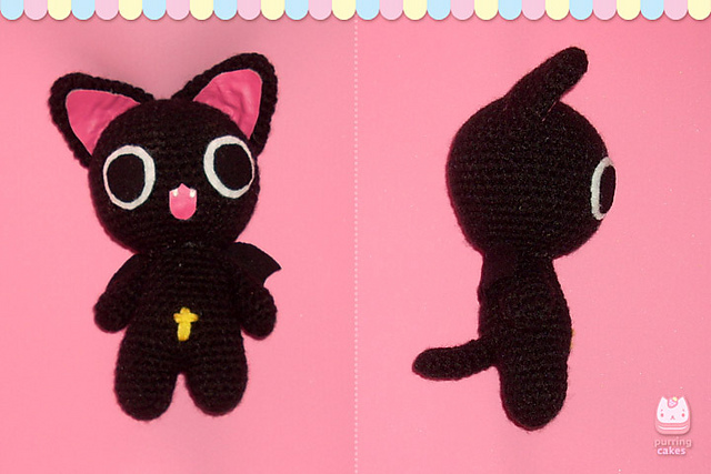 Ravelry: Nyanpire Plushie pattern by SabSabrhagen