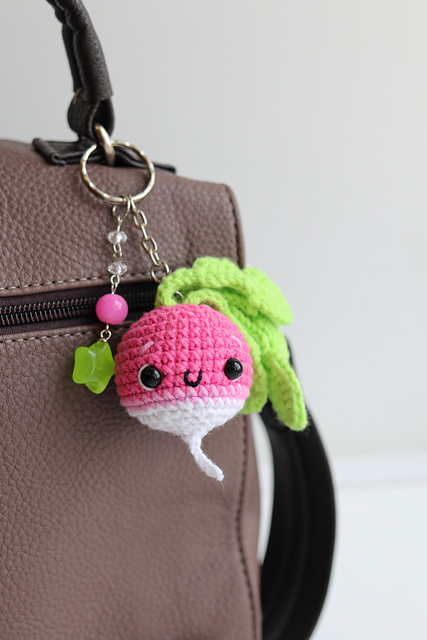 Ravelry: Radish Keychain pattern by Marina Chuchkalova
