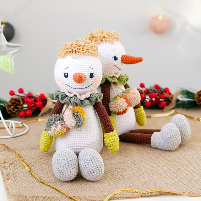 Ravelry: Willy the snowman pattern by Marina Chuchkalova