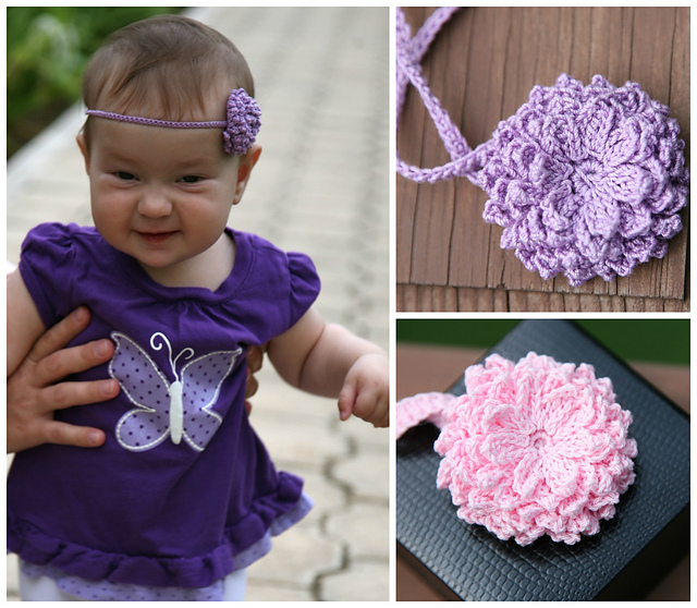 Ravelry: My First FLower pattern by Myla Vayner