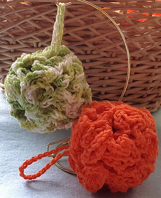 Ravelry: Crochet Bath Pouf Puff pattern by Karen Glasgow Follett