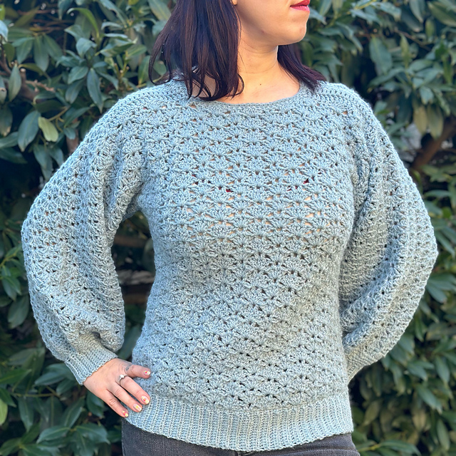 Ravelry: Frozen Thistle Sweater pattern by K.A.M.E. Crochet