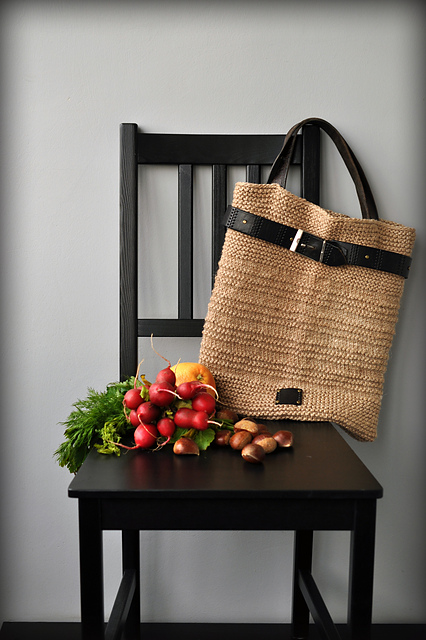 Ravelry: Jute Twine Bags pattern by Marina Melnikova
