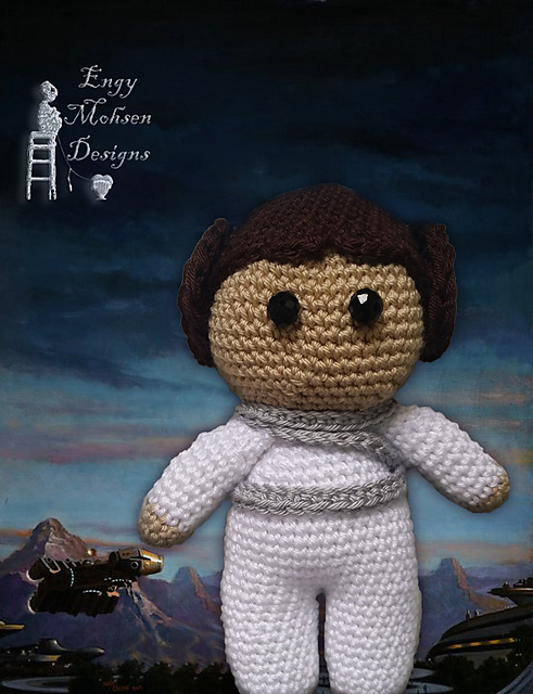 Ravelry: Princess Leia Star wars pattern by Engy Mohsen