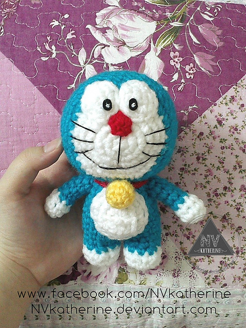Ravelry: Small Doraemon pattern by Vi Le