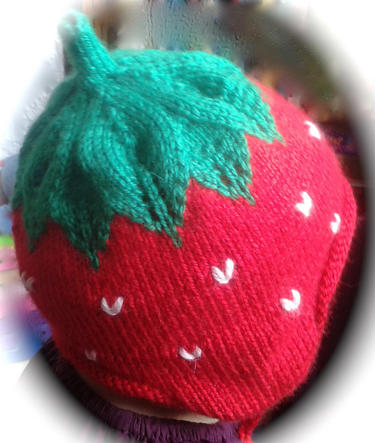 Ravelry: Strawberry Hat pattern by Elena Franklin