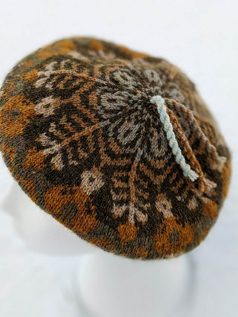 Ravelry: White Rose Jacobite Hat pattern by Alice Starmore