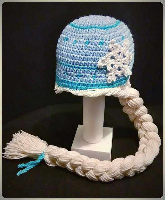 Ravelry: Princess Elsa Frozen Hat pattern by Nadia Fuad