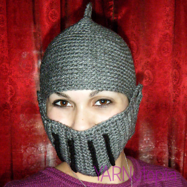 Ravelry: Knight Hat pattern by Nadia Fuad