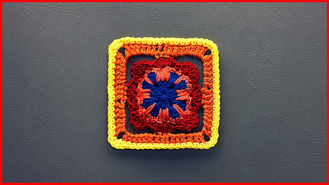 Ravelry: Desert Shell Granny Square pattern by Nadia Fuad