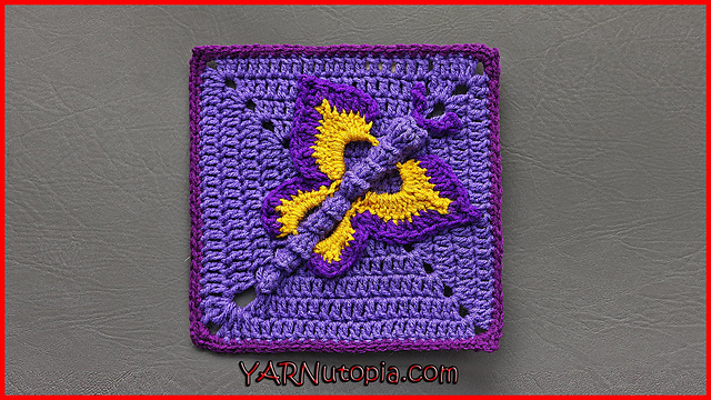 Ravelry: Butterfly Effect Granny Square pattern by Nadia Fuad