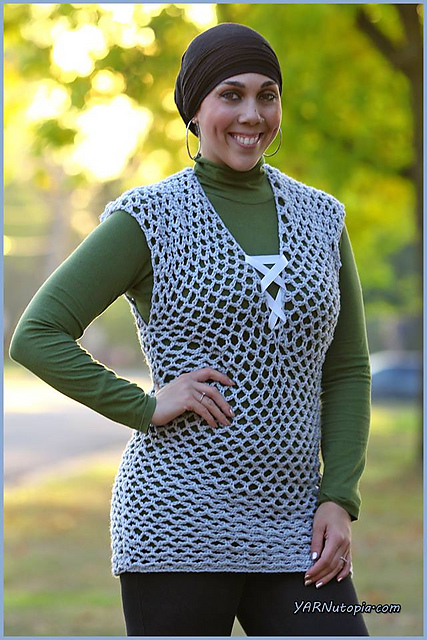 Ravelry: Chain Link Tunic pattern by Nadia Fuad