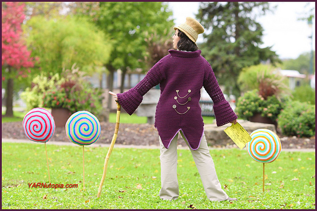 Ravelry: Steampunk Cardigan pattern by Nadia Fuad
