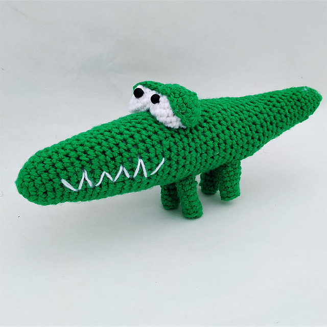 Ravelry: Crocodile alligator amigurumi pattern by Nadia Perepelitsa