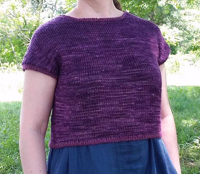 Ravelry: One Smooth Crop pattern by Nailya Plaskey