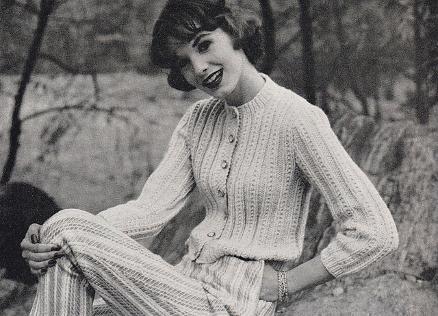 Ravelry: Thick Rib Cardigan pattern by Vogue Knitting