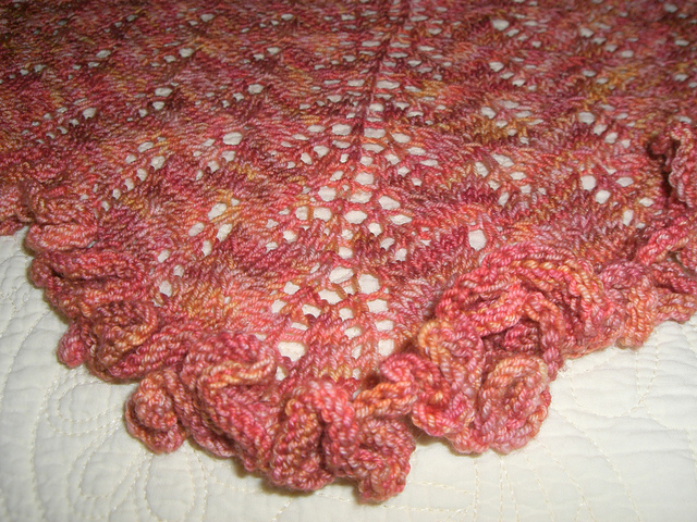 Ravelry: NancyArtCrafts' Haruni Scarf with Modifications