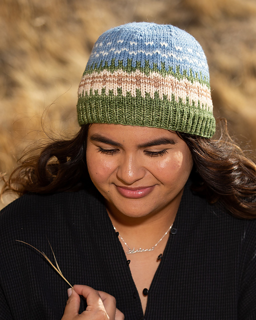 Ravelry: Indiana Dunes Beanie pattern by Nancy Bates