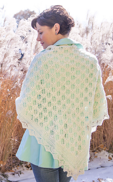 Ravelry: Lilac Time Shawl pattern by Nancy Bush