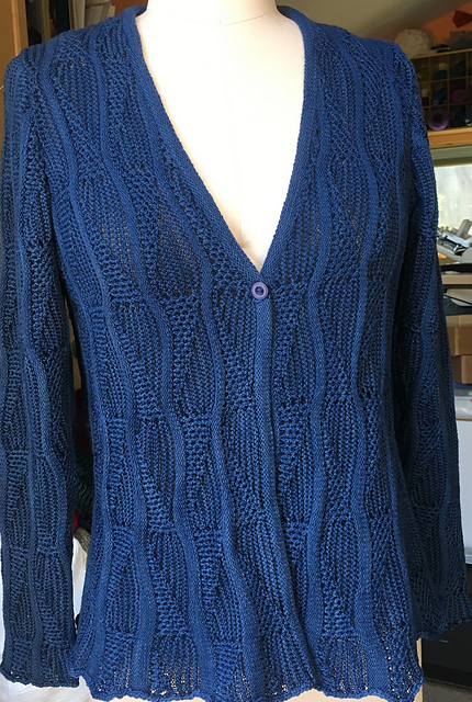 Ravelry: Wave Theory Cardigan pattern by Nancy Roberts