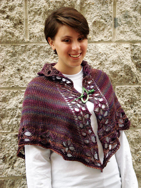 Ravelry: Painted Sky Shawl pattern by Nancy Nagle