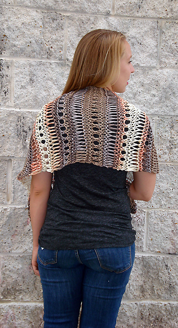 Ravelry: Aruba Ribbon Wrap pattern by Nancy Nagle