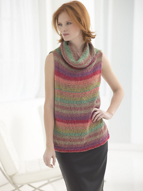 Ravelry: Flattering Shaded Tunic pattern by Lion Brand Yarn