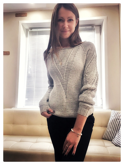 Ravelry: Sweater Geometric pattern by Natali Kovalenko