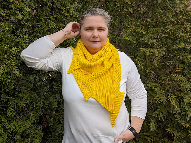 Ravelry: Lightning Strike Shawl pattern by Natalia Pleshko