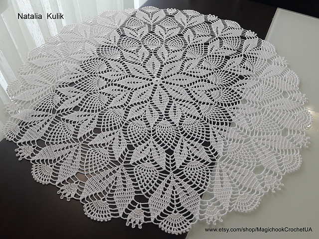 Ravelry: NataliaKulik's Large lace doily for table decor