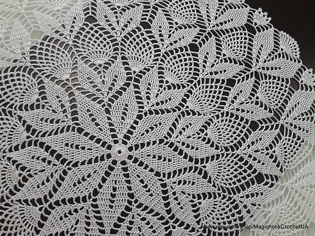 Ravelry: NataliaKulik's Large lace doily for table decor