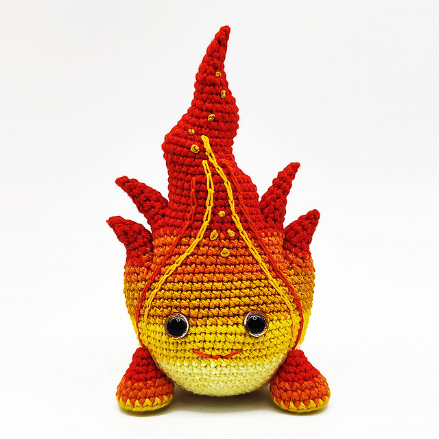 Ravelry: Fire Sprite pattern by Natalia Chernysheva