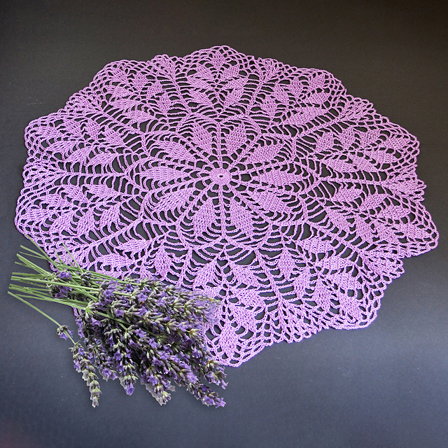 Ravelry: Lavender Doily pattern by Natalie Lviv